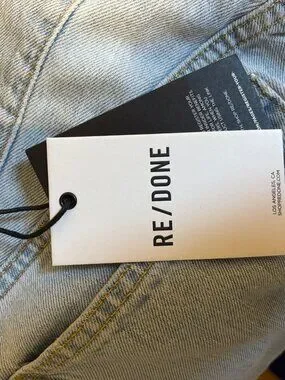 Re/Done | Jeans | Redone The Thrasher Wide Leg Jeans In Ola Indigo Size ...